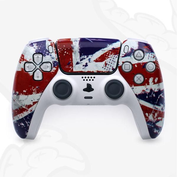 Custom Union Jack Flag PS5 Controller PlayStation 5 DualSense – Vivid ...